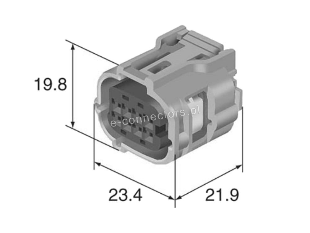 Wtyczka typu 6189-1240 e-connectors