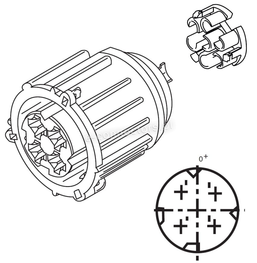 Wtyczka Lear 14974 e-connectors