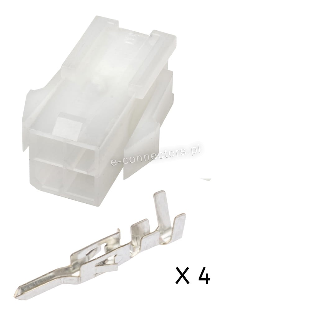 Gniazdo typu Mini-Fit 4-pin e-connectors