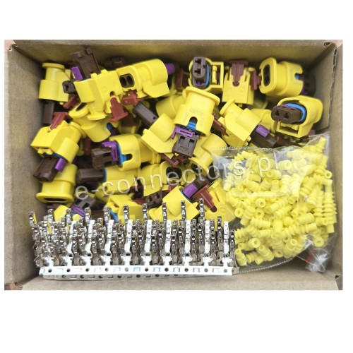 Wtyczki typu 5K0973323 (zestaw 100 sztuk) e-connectors